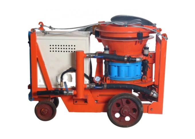 Mesin Semprot Gunite Beton Bawah Tanah Peralatan Shotcrete Diesel